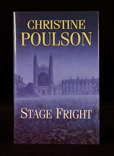 Stage Fright by Poulson, Christine Hardback Book The Fast Free Shipping ...