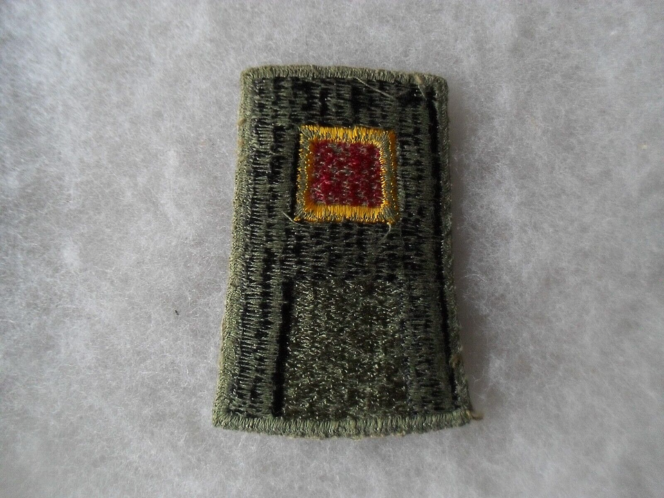 WWII 1ST ARMY ORDNANCE EMB PATCH CUT EDGE BILL WISE'S PRIVATE ...