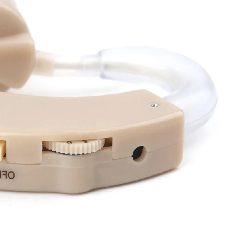 A Pair of Digital Hearing Aid Aids Kit Behind the Ear BTE Sound Voice ...