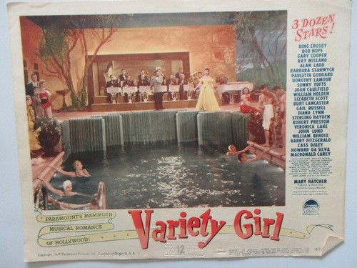 Variety Girl lobby card | eBay