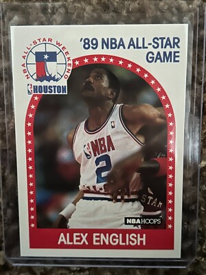 1989 NBA Hoops All-Star Game - Alex English #133 Denver Nuggets | eBay