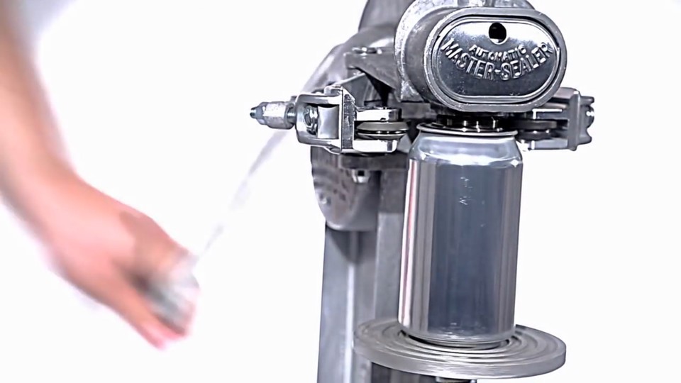 All American Personal Beer Canning Machine - Works w/ 8, 12 & 16oz Cans ...