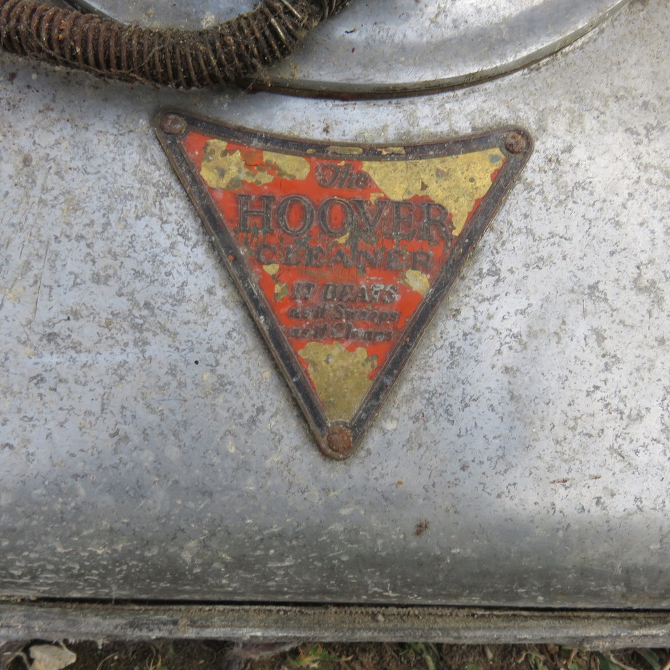 Vintage Antique RARE Hoover Up Right Vacuum Cleaner Model 700 Warranty
