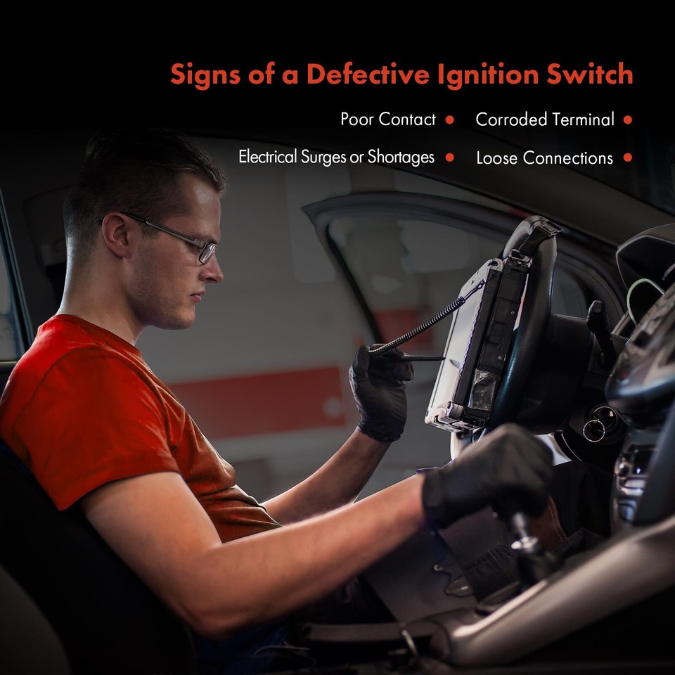 Ignition Starter Switch for VW Beetle 1972-1979 Fastback 1972-1973 ...