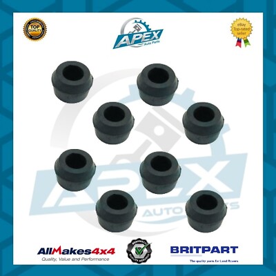X8 SHOCK ABSORBER MOUNTING RUBBER BUSH KIT FOR LAND ROVER SERIES 2, 3 ...