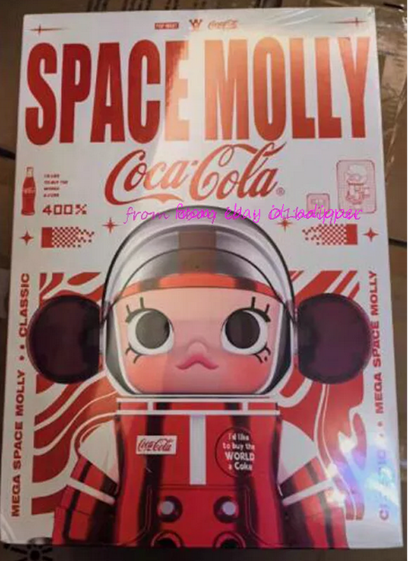 Perfect Pop Mart Mega Space Molly Cola 2.0 400% Action Figures New Toys ...