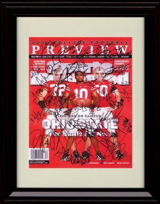 Unframed Ohio State Buckeyes Autograph Promo Print - Team Signed ...