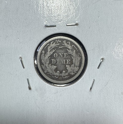 1873 Liberty One Dime Silver Coin. Open 3 Liberty Coin 60,000 Minted | eBay