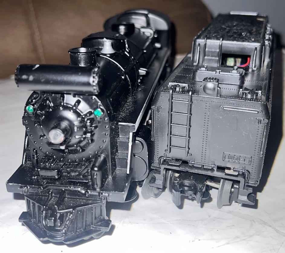 LIONEL 8632 CHESAPEAKE & OHIO BLACK 4-4-2 STEAM LOCOMOTIVE & TENDER | eBay