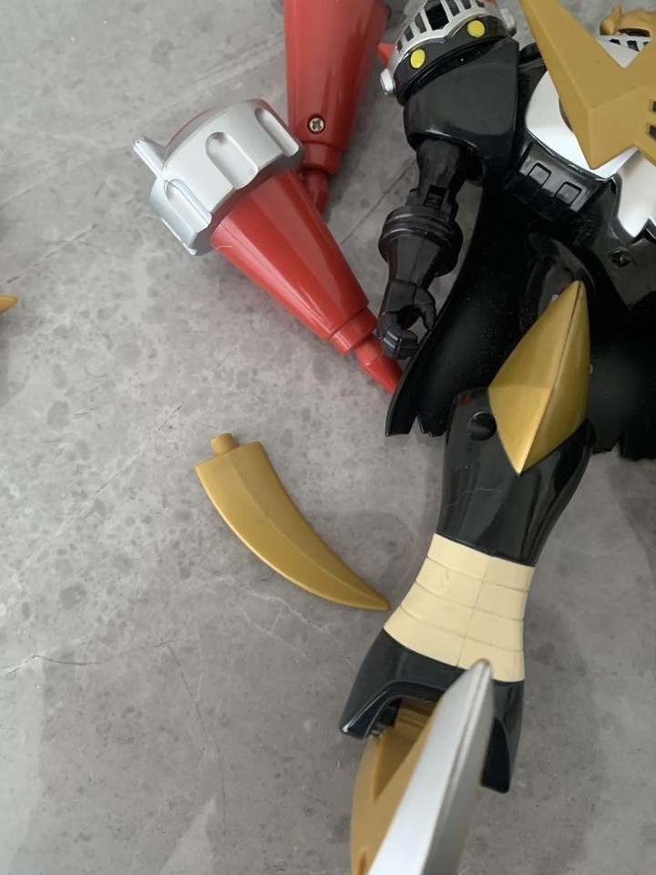 Digimon Skullmon Deadly Axmon Figure Set, Missing Horns & Weapon Parts ...