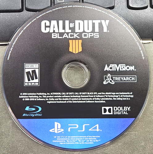 Call of Duty Black Ops 4 (PS4) PLAYSTATION 4 GOOD!!! DISC ONLY!!! | eBay