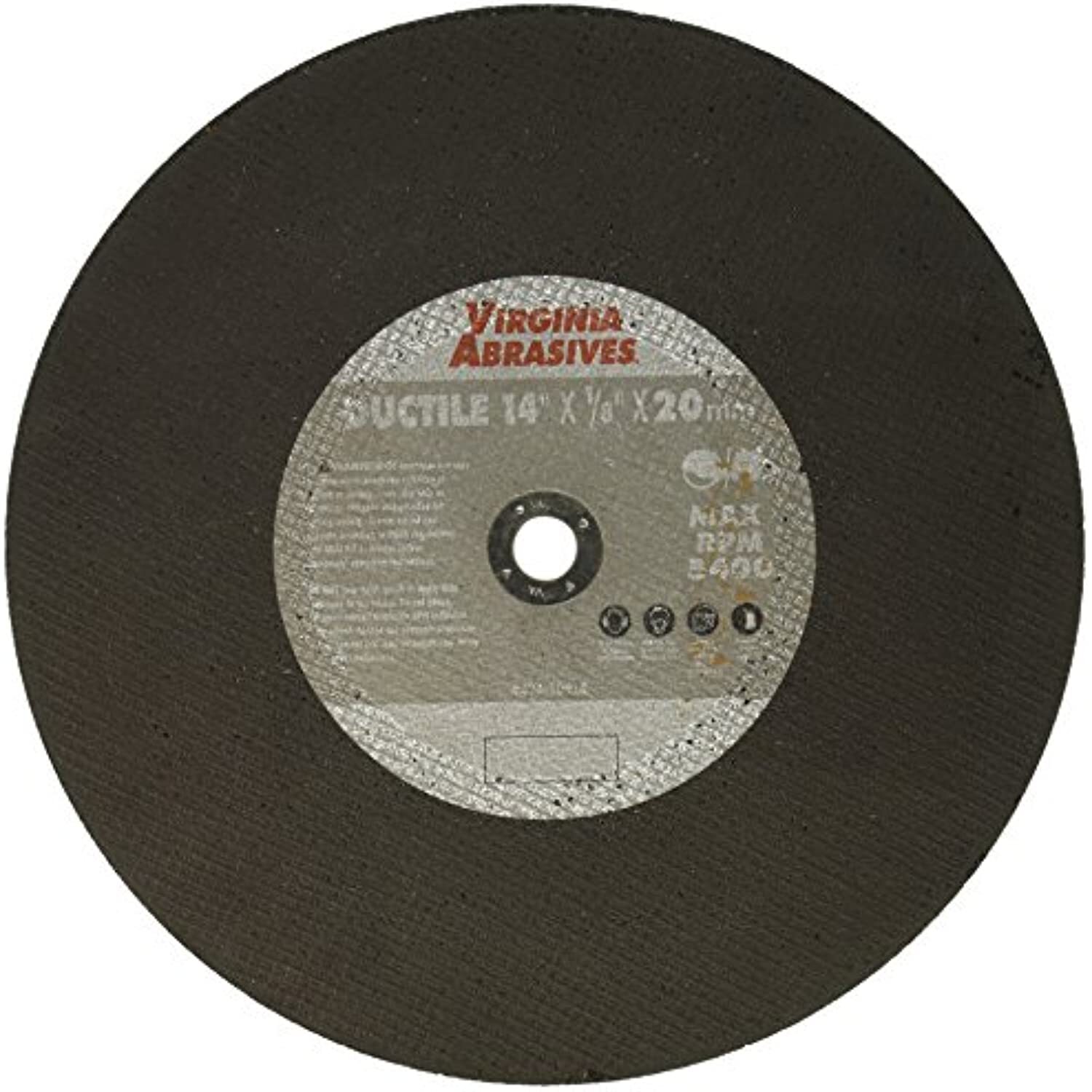 VIRGINIA ABRASIVES 424-10914 14x1/8x20 Ductile Blade | eBay