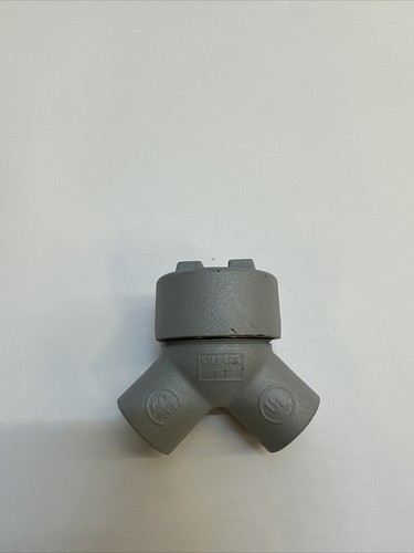 HUBBELL KILLARK Y-1M Capped Elbow,Iron,Trade Size 1/2in | eBay