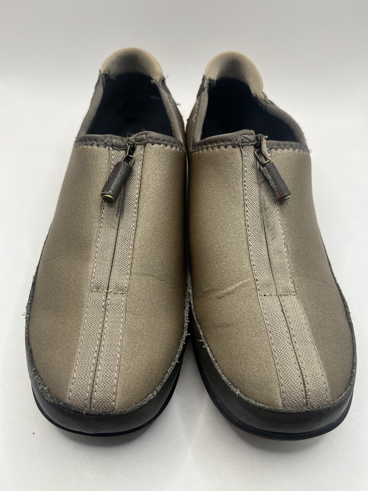 Berries By Aetrex Size 7 Brown Slip On Zip Close Loaf… - Gem