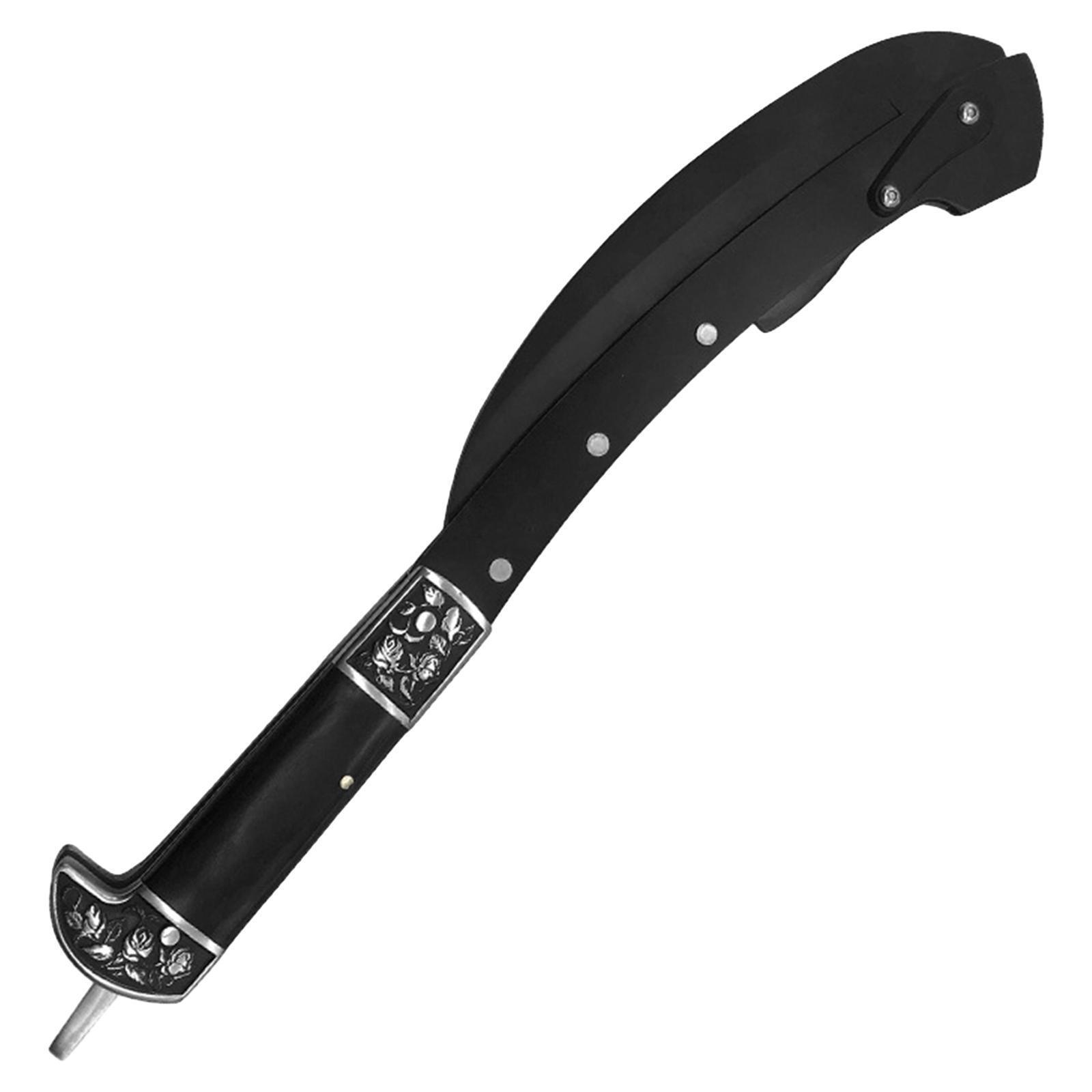 Gardening Foldable Grass Hand Sickle with Sheath for Farming Cutting ...