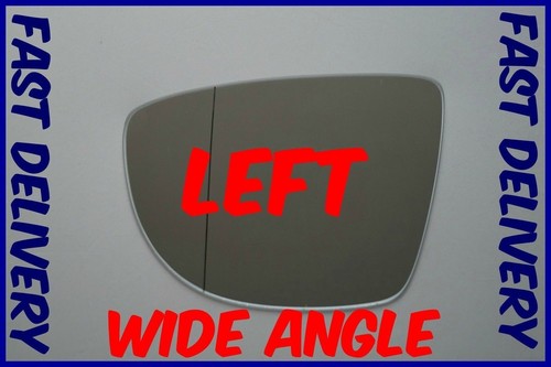 RENAULT ZOE 2012+ STICK ON WING MIRROR GLASS BLIND SPOT LEFT PASSENGER ...