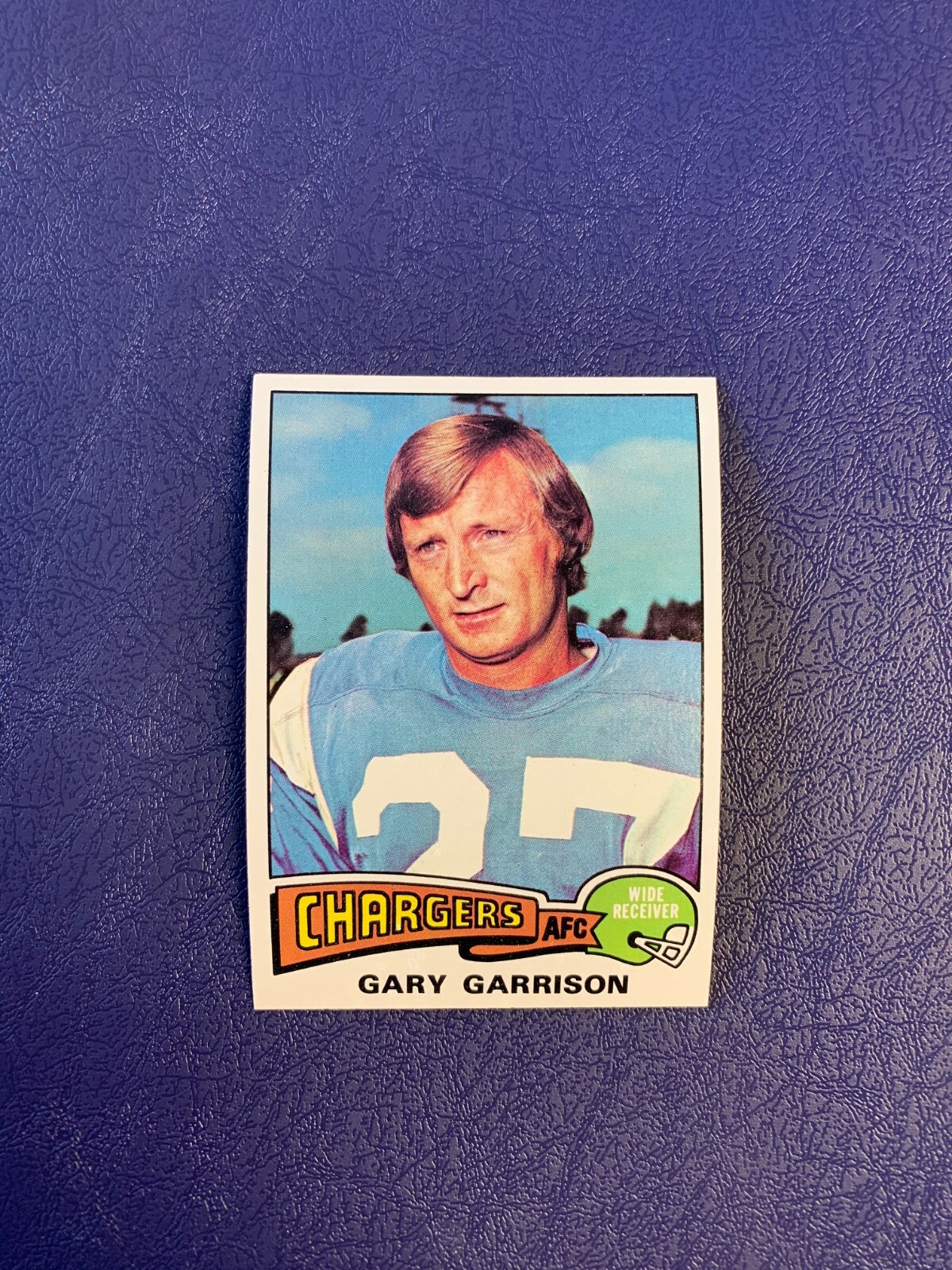 1975 Topps Football #230 Gary Garrison - Chargers - High End! | eBay