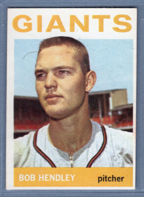 1964 Topps #189 Bob Hendley VG-EX GO319 | eBay