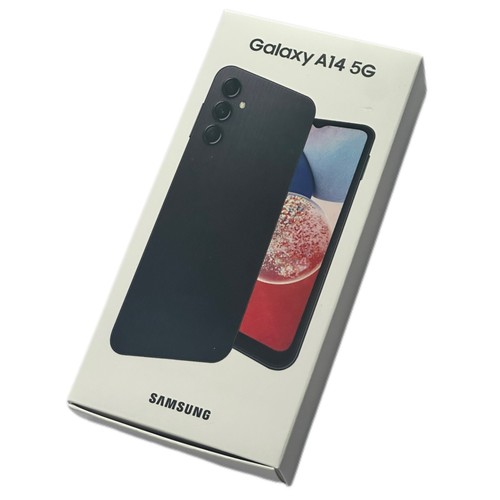 New Samsung Galaxy A14 5G SM-A146U1 64GB Black Factory Unlocked AT&T ...