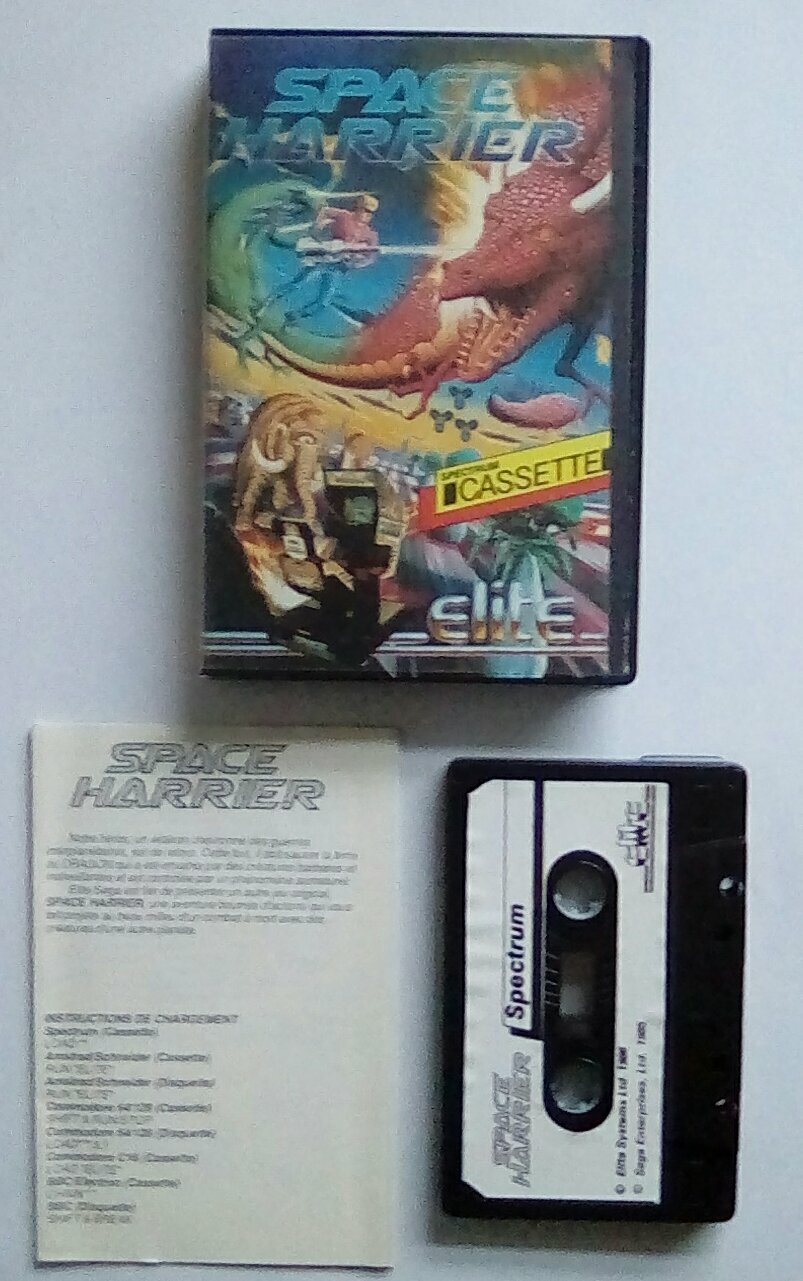 Space Harrier by Elite for Sinclair Spectrum Game 48k 128k | eBay