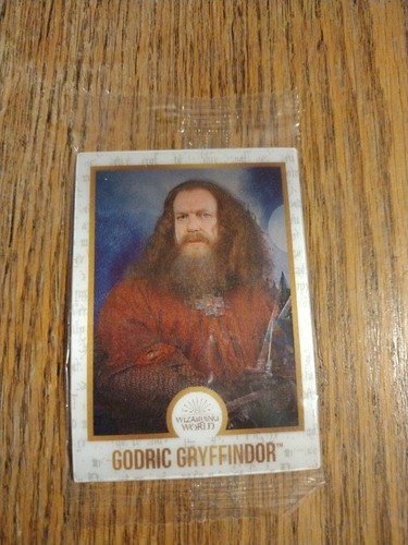 Godric Gryffindor Hologram Card Harry Potter Wizarding World - NEW ...