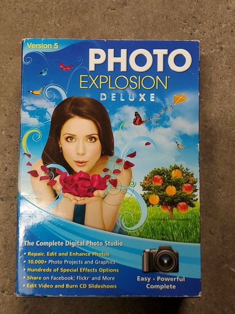 NOVA Photo Explosion Deluxe Version 5 Editing Software 41869 for sale ...