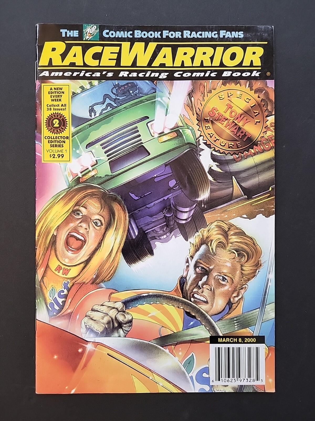 Race Warrior: America's Racing Comic Book (2000) #2 Special Feature ...