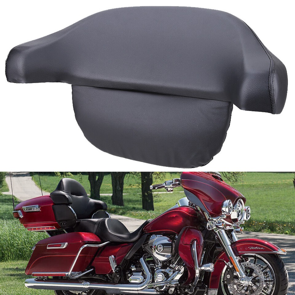 Tour Pack Backrest Pad Box Trunk Back Rest For Harley Touring 1997-2013 ...