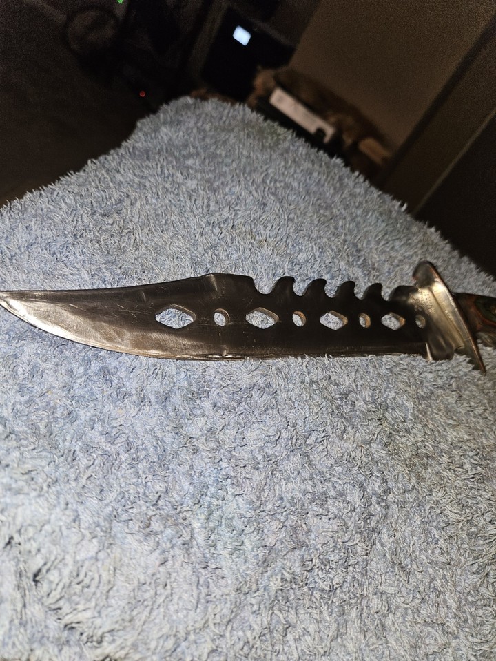 Frost Cutlery 16" Bowie Survival Knife Jim Frost With Sheath.... m | eBay