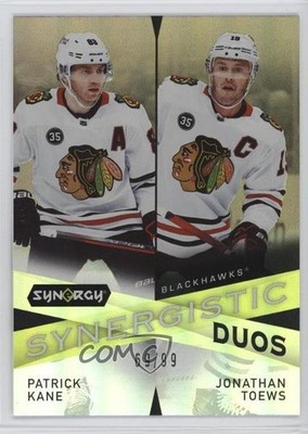 2022-23 Synergy Synergistic Duos Star-Star Gold /99 Patrick Kane ...