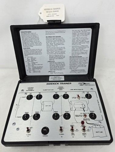 Tempo Research Sidekick Trainer Wire Tester See Description Telco 9010 ...