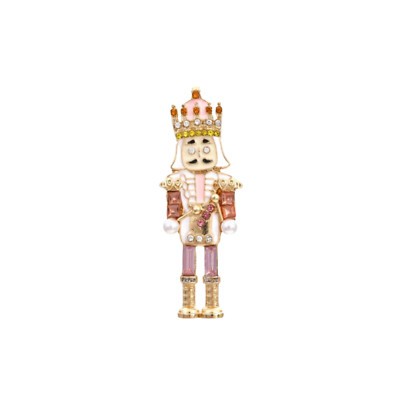 Pink Nutcracker Magnetic Brooch Magnet Pin Fashion Accessory Lapel Gift ...