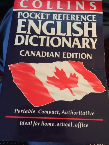 Collins Pocket Reference English Dictionary : Canadian Edition Su ...