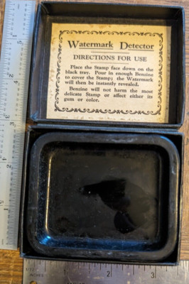 Stamp Watermark Detector with Box, Perforation Gauge Postage Stamps AM ...