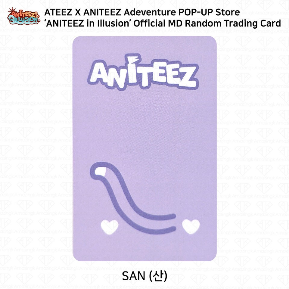 ATEEZ x ANITEEZ POP UP Store 'Aniteez in Illusion' Official MD Trading ...