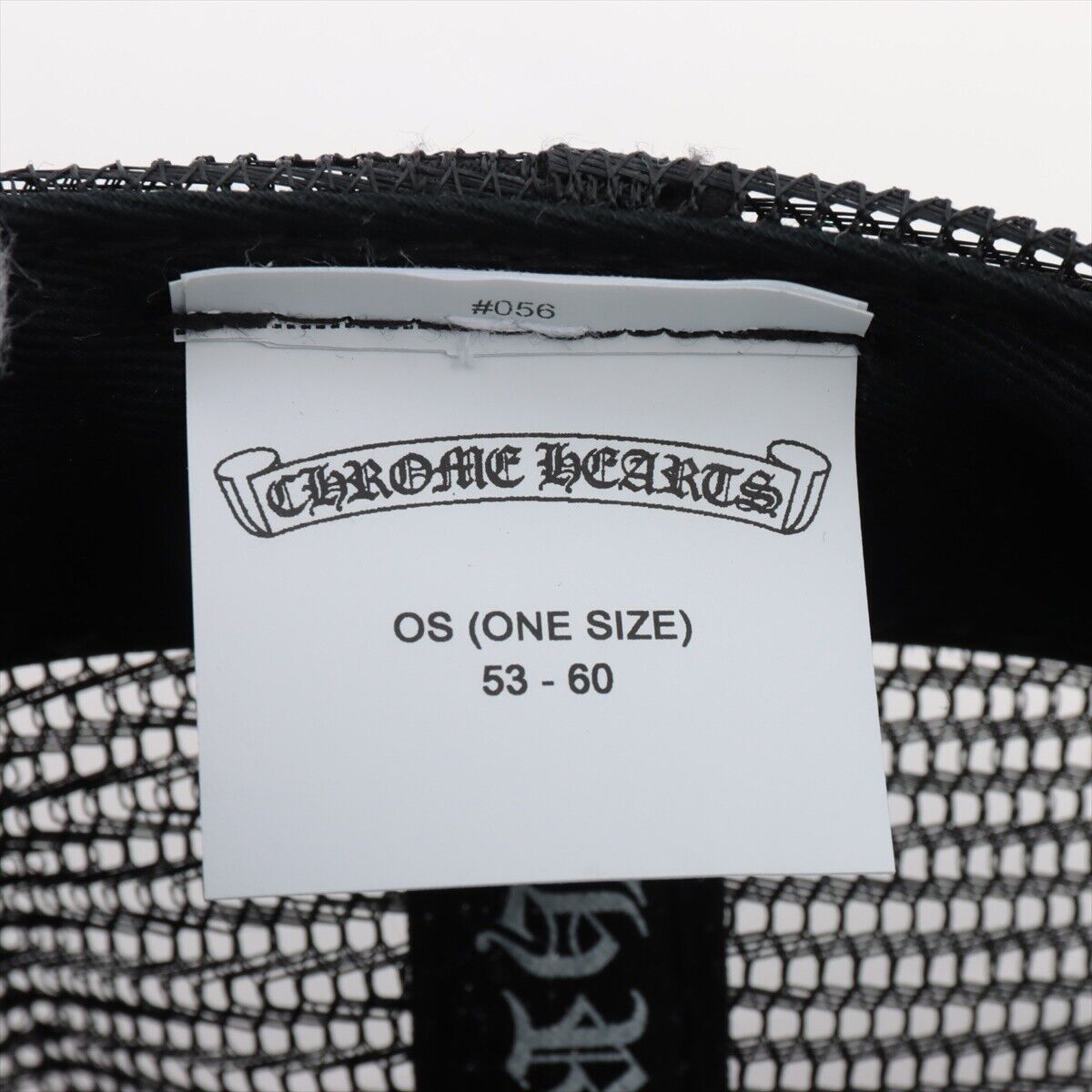 Chrome Hearts Trucker Cap Cotton & Polyester ONE SIZE 53-60 Chrome Hearts Trucker Cap Cotton & Polyester ONE SIZE 53-60