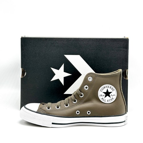 *NEW* Unisex CONVERSE Chuck Taylor All Star Leather HIGH TOP Brown ...