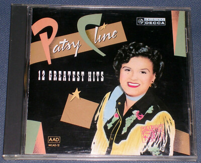 PATSY CLINE - 12 GREATEST HITS CD! 12 TRACKS! | eBay