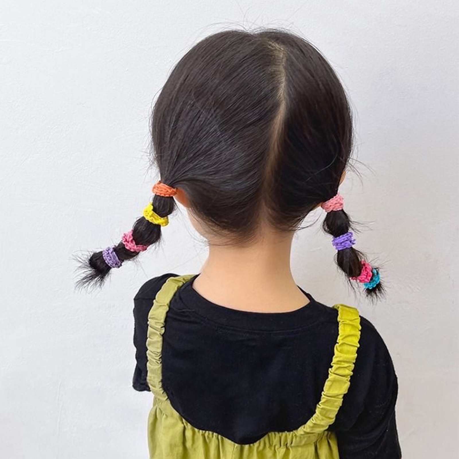 1 Set Hair Tie Multi Styles Gift High Elastic Simple Hair Ropes Soft | eBay