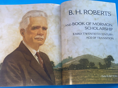 B H Roberts Book of Mormon Scholarship Bitton Studies Journal Vol 8 ...