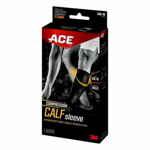 2-Pack ACE™ Compression Calf Sleeve 901510, Small / Medium | eBay