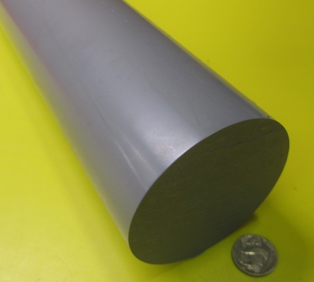 CPVC Round Rod, Gray, 3.0" Diameter x 24" Length | eBay