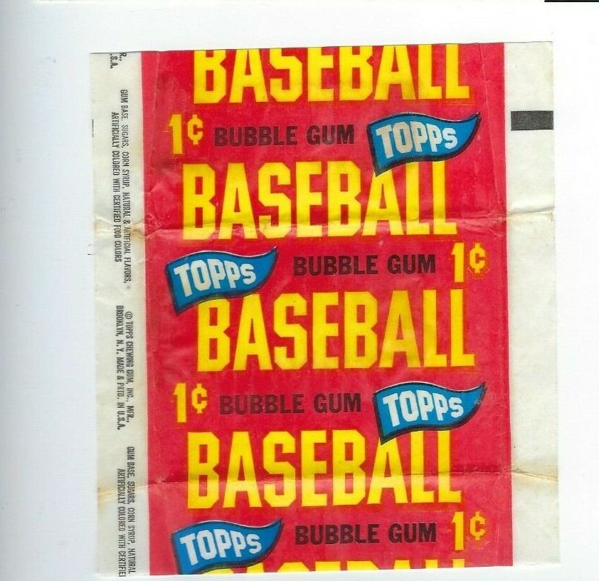 1965 Topps Baseball Cards 1 Cent Wax Wrapper NRMT | eBay
