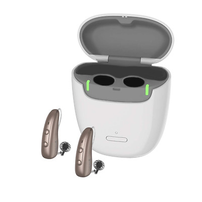 Signia Pure Charge Go 5 IX T Pair Sandy Brown + Portable Charger | eBay