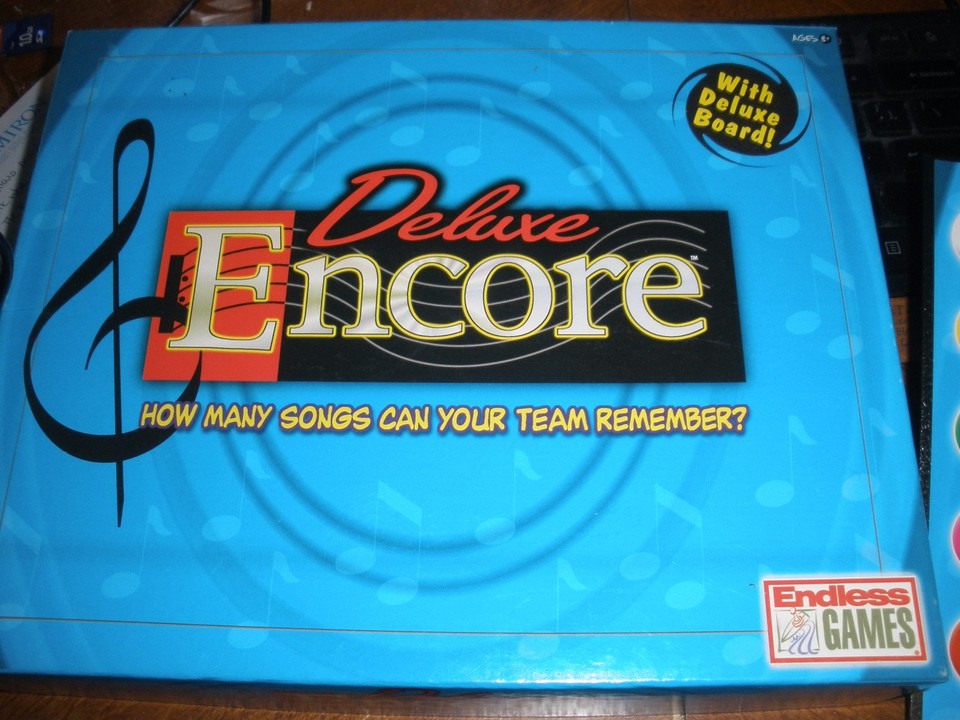 ENCORE DELUXE by Endless Games (BOARD GAME) - Hard To Find - Complete ...