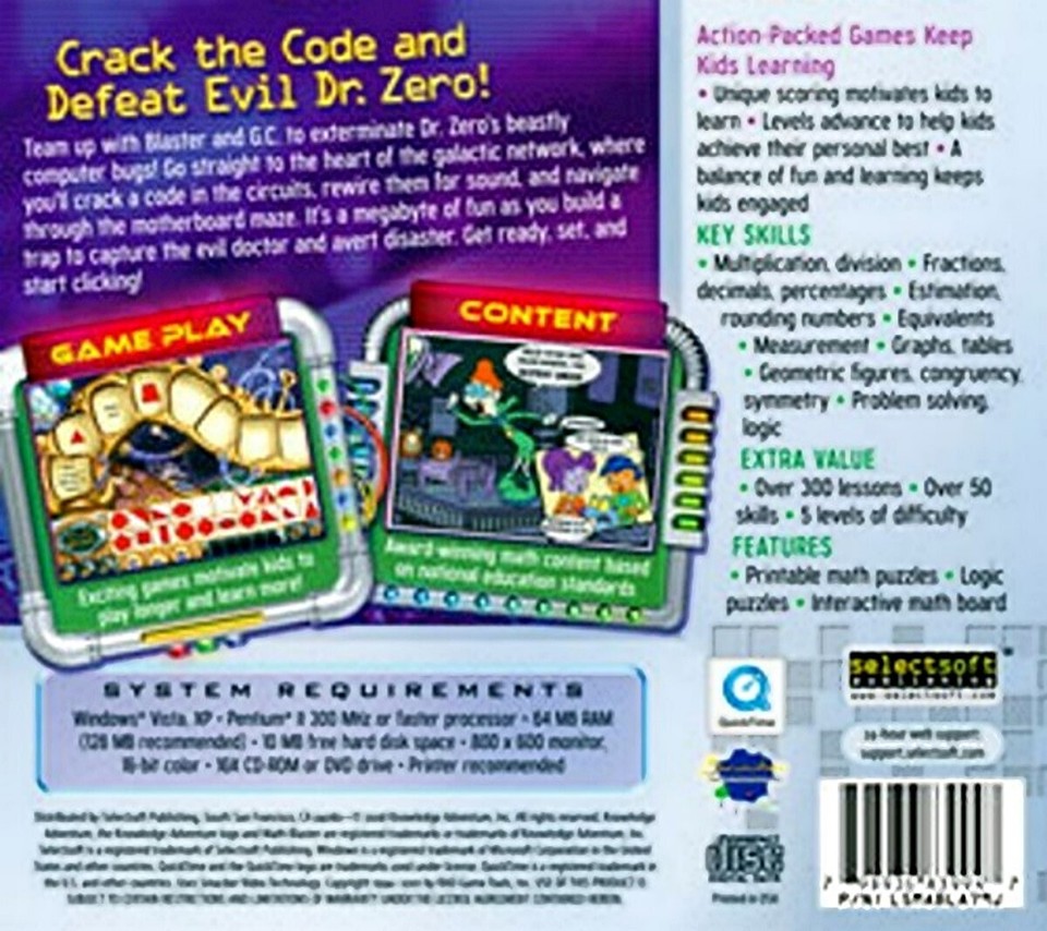 Kids Edutainment Childrens Software JumpStart Cluefinders Reader Rabbit ...
