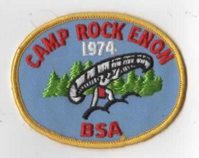 1974 Camp Rock Enon YELLOW Border [CA-2451] | eBay