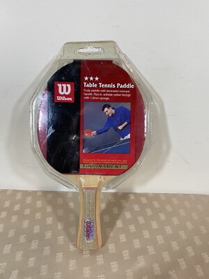Wilson Table Tennis Paddle Tournament | eBay