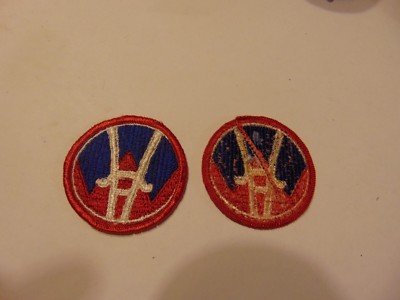 MILITARY PATCH SEW ON COLORED OLDER 2ND LOGISTICAL COMMAND | eBay