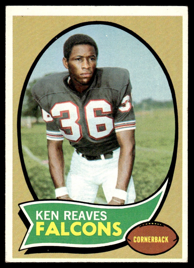 1970 Topps Ken Reaves RC Atlanta Falcons #99 | eBay
